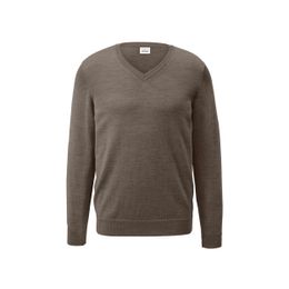 Tchibo - Merino-Pullover mit V-Ausschnitt - Herren - Gr. 58 - beige