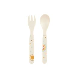 Tchibo - Sterntaler Geschirr-Set Edda - wei&szlig;