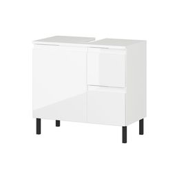 Tchibo - Waschbeckenunterschrank &raquo;Salinas&laquo; - 60x34x56cm - wei&szlig; -