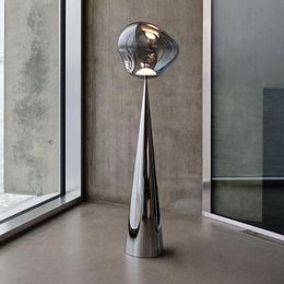 Tom Dixon Melt Stehleuchte, LED, MES01NI+CONF03SSUN+LEDFC11UN,