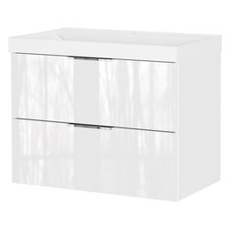 Tchibo - Waschtisch &raquo;Celano&laquo; mit Becken - 81x46x65cm - wei&szlig; -