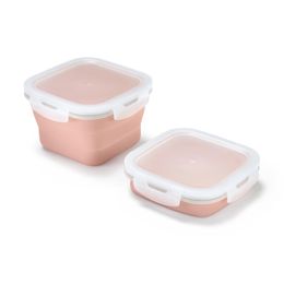 Tchibo - 2 Frischhaltedosen - rosa