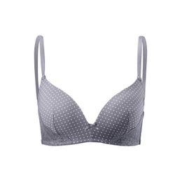 Tchibo - Softschalen-BH - Damen - Gr. 80A - wei&szlig;/gepunktet