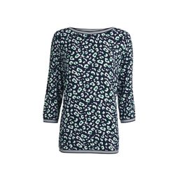 Tchibo - Blusenshirt mit 3/4-Arm - Damen - Gr. XXL - dunkelblau