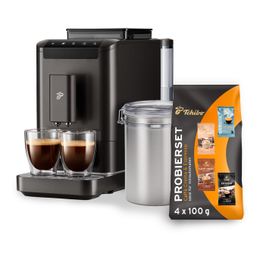 Tchibo - &raquo;Esperto2 Caff&egrave;&laquo; Vollautomat Set Aroma Duo mit Aromadose & Kaffee - schwarz