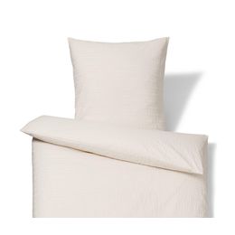 Tchibo - Seersucker-Bettw&auml;sche - offwhite
