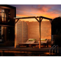 Karibu LED-Outdoor-Streifen - 6,5x21,5x21cm - mehrfarbig -