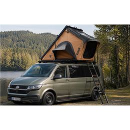 Vickywood Cumaru Ease 135 Hartschalendachzelt leicht f&uuml;r 2 Personen goldbraun - Dachzelte Hartschale