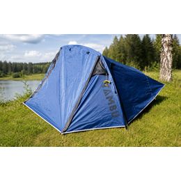 TAMBU Tara 3 leichtes 3-Personen Tunnelzelt aus recyceltem rPET Polyester 3000 mm Wassers&auml;ule - 3-Personen Zelte