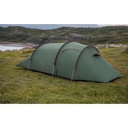 Robens Sage Pro 3 Trekking-Tunnelzelt f&uuml;r 3 Personen und gro&szlig;em Vorbau - Tunnelzelte