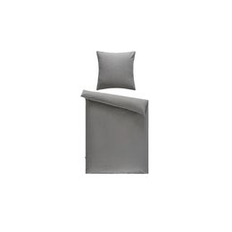 Como Green Baumwoll-Bettw&auml;sche Stone Washed grau Ma&szlig;e (cm): B: 135 &raquo; M&ouml;bel Kraft
