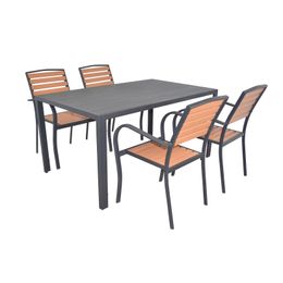 m&ouml;bel direkt online 5tlg. Garten-Sitzgruppe Tabea
