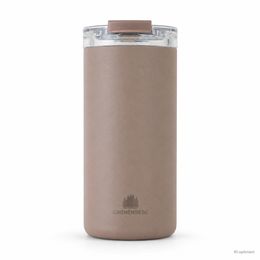 Groenenberg Isolierbecher aus recyceltem Edelstahl auslaufsicher earth 440 ml - Isolierbecher