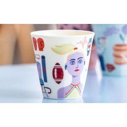 Koziol Nora Cup M Sisters Move Becher 300 ml cream - Becher & Tassen