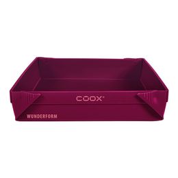 Coox Backform Silikon f&uuml;r Blechkuchen und Aufl&auml;ufe