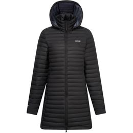 Regatta Selenar Long Damen Steppjacke schwarz 36 - Damenjacken