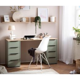 Tchibo - Schreibtisch &raquo;Elma&laquo; - 140x55,5x73cm - schwarz -