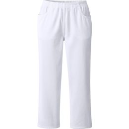 CR&Eacute;ATION L Damen Caprihose in TREVIRA-Qualit&auml;t wei&szlig; Gr&ouml;&szlig;e 42