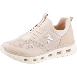 Rieker Damen Sneaker mit leichter Sohle ecru Gr&ouml;&szlig;e 42