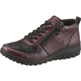 Rieker Damen Stiefelette f&uuml;r kr&auml;ftige F&uuml;&szlig;e bordeaux Gr&ouml;&szlig;e 40