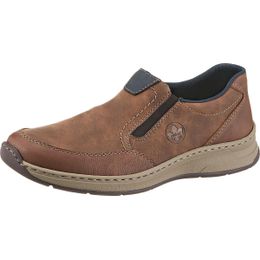 Herren Slipper f&uuml;r kr&auml;ftige F&uuml;&szlig;e, von Rieker camel Gr&ouml;&szlig;e 41