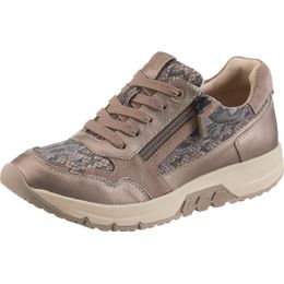 Caprice Damen Sneaker mit Schrittd&auml;mpfung taupe Gr&ouml;&szlig;e 42