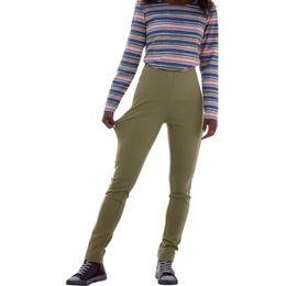 Heine Damen Jerseyhose mit Dehnbund khaki Gr&ouml;&szlig;e 36