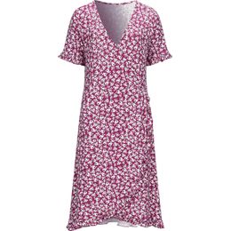 CR&Eacute;ATION L Damen Jerseykleid in Wickel-Optik erika-bedruckt Gr&ouml;&szlig;e 38