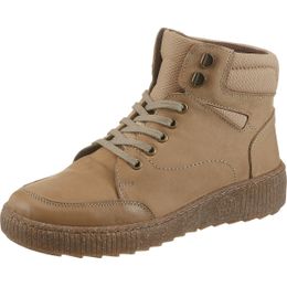 Damen Stiefelette mit Polsterung beige Gr&ouml;&szlig;e 38
