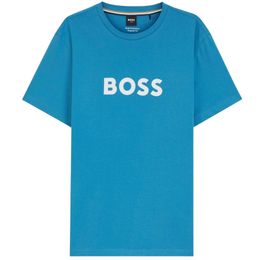 BOSS - T-Shirt f&uuml;r Herren, Baumwolle (T&uuml;rkis/Aquablau)