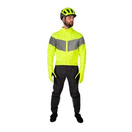 ENDURA - "Luminite" Trainingsanzug-Set f&uuml;r Herren, Weiter Stehkragen (Leuchtend Gelb)