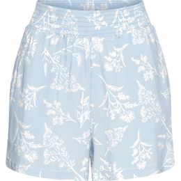 Lascana Damen Pyjamashorts graublau Gr&ouml;&szlig;e 36