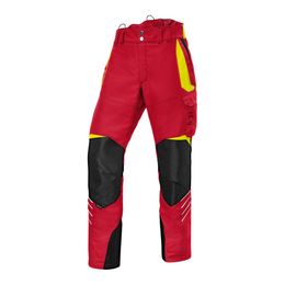 K&Uuml;BLER WORKWEAR K&uuml;bler Schnittschutzhose FOREST PSA 3 rot/warngelb Form 2750 Gr&ouml;&szlig;e XL-89 ; K&uuml;bler Workwear (2750 5365 01-5634-XL-89)