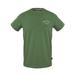 Aquascutum - "London 1851" T-Shirt f&uuml;r Herren, Baumwollmischung (Milit&auml;rgr&uuml;n)