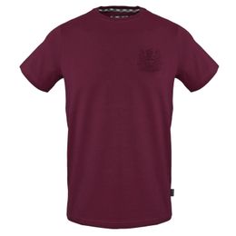 Aquascutum - T-Shirt f&uuml;r Herren, Schmal (Rot)