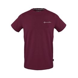 Aquascutum - T-Shirt f&uuml;r Herren, Baumwolle (Rot)