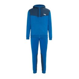 Lonsdale - Trainingsanzug f&uuml;r Herren, Baumwollmischung, Training (K&ouml;nigsblau/Marine)