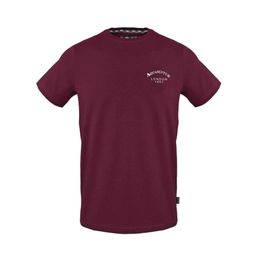 Aquascutum - "London 1851" T-Shirt f&uuml;r Herren, Baumwollmischung (Rot)