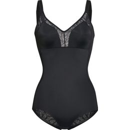 Naturana Damen Minimizer-Body ohne B&uuml;gel schwarz Gr&ouml;&szlig;e 75B