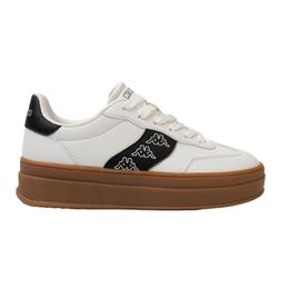 Kappa - "Scafa" Sneaker f&uuml;r Damen, Plattform-Absatz (Wei&szlig;)