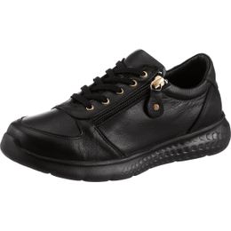 Andrea Conti Damen Schn&uuml;rschuh in Leder-Qualit&auml;t, Weite G schwarz Gr&ouml;&szlig;e 37