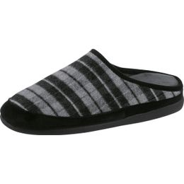 CR&Eacute;ATION L Herren Pantoffel schwarz-kariert Gr&ouml;&szlig;e 41