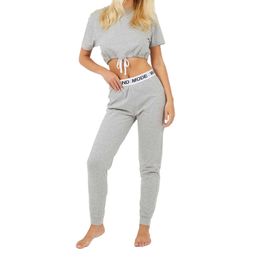 Brave Soul - Loungewear Set f&uuml;r Damen (Grau meliert)