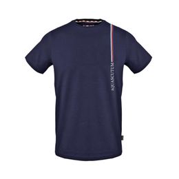Aquascutum - T-Shirt f&uuml;r Herren (Marine)