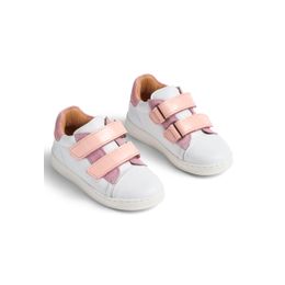 Wheat Kinder Trainingsschuh "Wheat Sneaker Velo", Gr. 30wei&szlig; powder, Leder, Schuhe