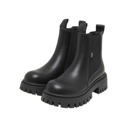 Buffalo Damen Stiefel "Buffalo ZANOS CHELSEA - VEGAN NAPPA", Gr. 39, schwarz, Polyurethan, unifarben, Schuhe