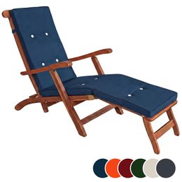 Detex Auflage Sonnenliege Blau 184,5x43x5cm