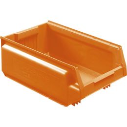 Sichtlagerkasten aus Polypropylen, LxBxH 500 x 310 x 200 mm, VE 8 St&uuml;ck, pastellgelb kaiserkraft