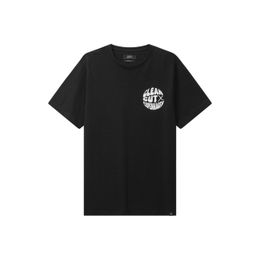 Herren T-Shirt "Clean Cut Copenhagen Circle Logo t-shirt"schwarz, Gr. XXL, Clean Cut Copenhagen, bedruckt, 100% Baumwolle, Shirts
