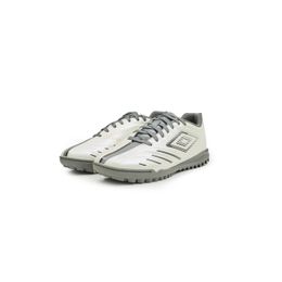 Umbro Herren Sneaker "Umbro Tocco VI Team TF", Gr. 41wei&szlig; asparagus, schwarz shimmer, gunmetal, Leder, Schuhe